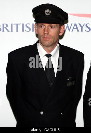 British Airways captain Peter Burkill, 43, and Cabin Service Director ...