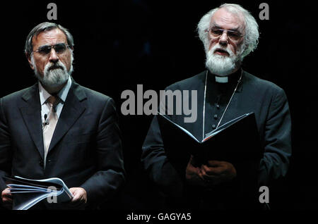 The Chief Rabbi Sir Jonathan Sacks (centre) after receiving his ...