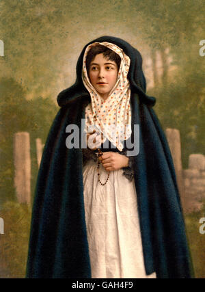 Irish Colleen, Ireland Stock Photo - Alamy