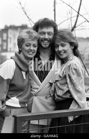 Television - TV-AM Breakfast Television Presenters - London Stock Photo ...