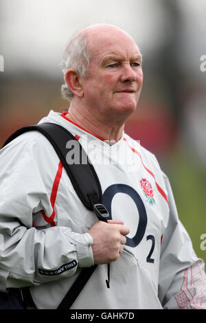 BRIAN ASHTON ENGLAND RUGBY UNION HEAD COACH TWICKENHAM LONDON ENGLAND ...