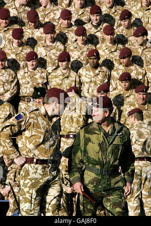 Prince Charles, Prince of Wales talks with Lieutenant Colonel Joseph O ...