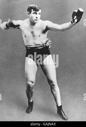 Boxing - Heavyweight - Tommy Burns Stock Photo - Alamy
