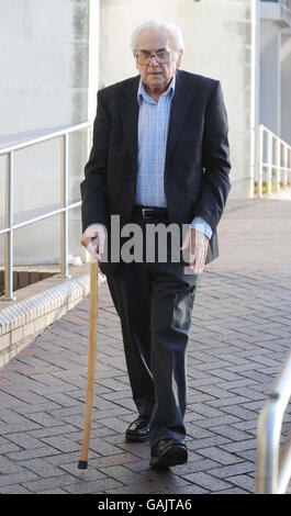 Pensioner in court on murder charge Stock Photo - Alamy