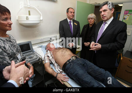 Early screening announcement Stock Photo - Alamy