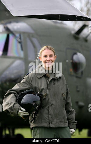 Sergeant Liz McConaghy, one of only six female loadmasters in the Royal ...