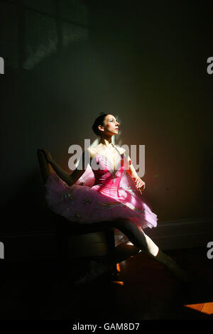 Ballerina Kate Lyons during the launch of Pas De Trois at the National ...