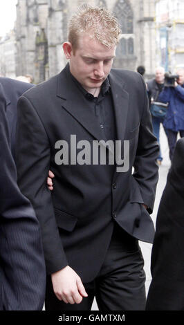 Ewan Macpherson leaves Edinburgh High Court after he admitted driving ...