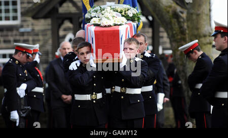 David Marsh funeral Stock Photo - Alamy