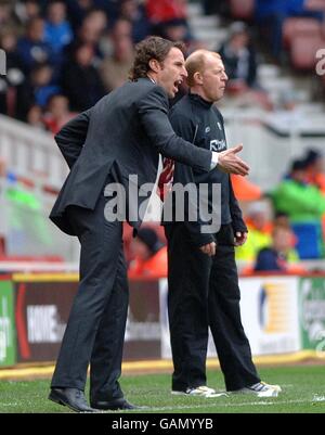 GARETH SOUTHGATE & GARY MEGSON MIDDLESBROUGH V BOLTON RIVERSIDE STADIUM ...