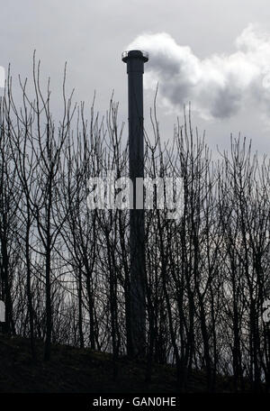 A general view of Steven's Croft station near Lockerbie, Scotland's ...