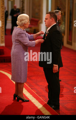 National Grid Craftsman Daniel Bailey from Sheffield is made an MBE by ...