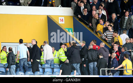 Mansfield Town's fans storm the boardroom to get to owner Keith Haslam ...