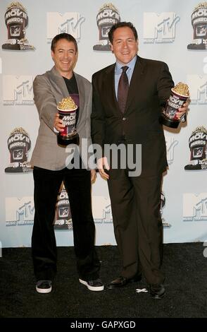 Jon Favreau 2008 MTV Movie Awards held at the Gibson Amphitheater ...