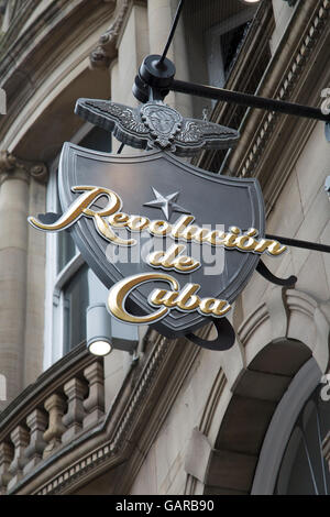 Revolution Bar Sign; Nottingham; England; UK Stock Photo - Alamy