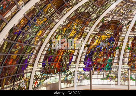 Stained glass from the Baltic Exchange, National Maritime Museum ...