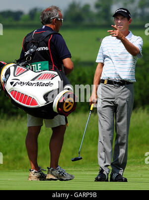 England's Sam Little during Round Three of the 2008 Celtic Manor Wales ...