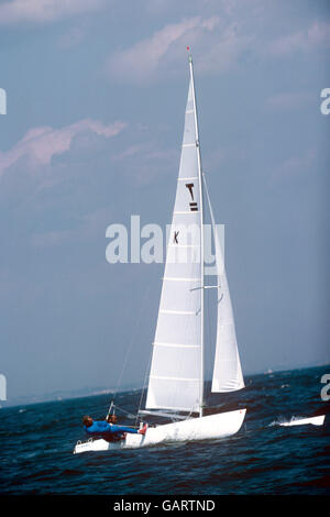 Sailing - Montreal Olympic Games 1976. Reg White and John Osborne, gold ...