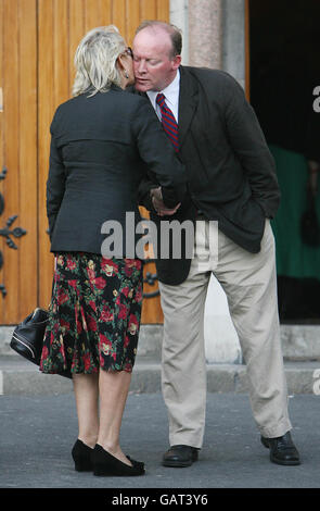 Terry Keane funeral Stock Photo - Alamy