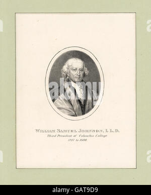 William Samuel Johnson served as the third president of Columbia ...