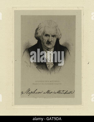Stephen Mix Mitchell member of the Continental Congress Stock Photo - Alamy