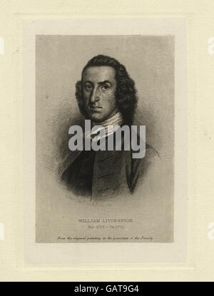 William Livingston was a key historical figure depicted in this artwork ...