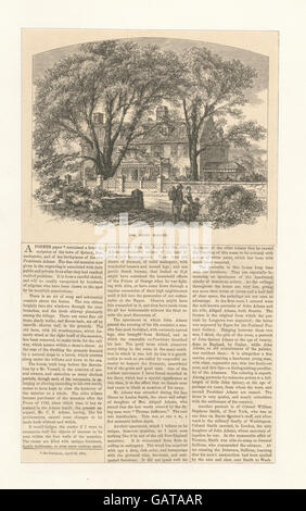 The Adams mansion Stock Photo - Alamy