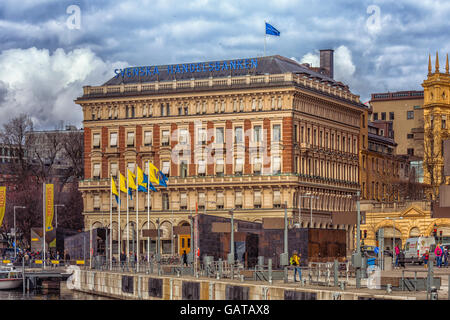 The Svenska Handelsbanken in Stockholm, Sweden. The Swedish bank was ...