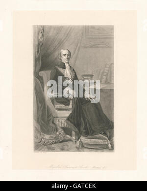 A portrait of François Barbé-Marbois, a French diplomat and marquis ...
