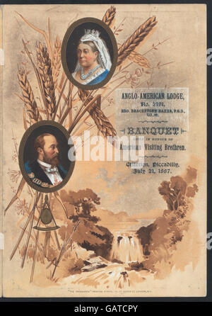 This banquet, held by the Anglo-American Lodge at the Criterion in ...