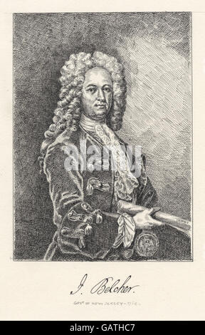 Jonathan Belcher was a colonial governor of New Jersey and ...