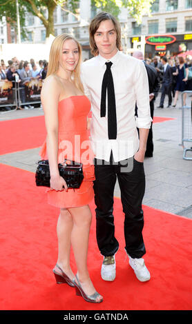 Nicholas Hoult and sister Rosanna Hoult arrive for the World Premiere ...