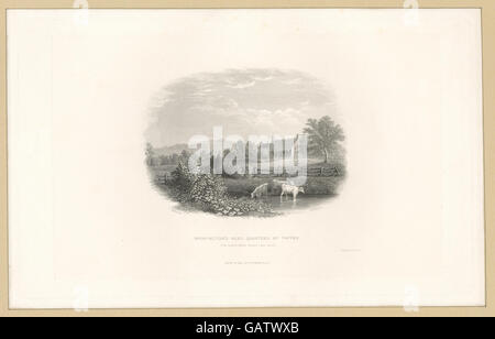 Washington's headquarters at Tappan, New York, was a significant site ...