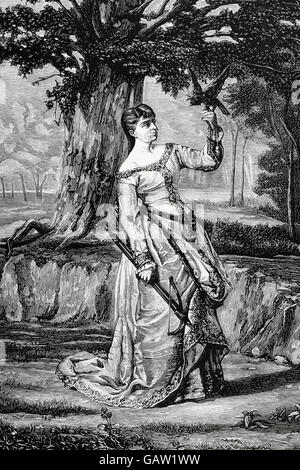 Empress Matilda (1102 – 1167), also known as the Empress Maud was the ...