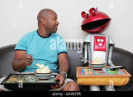 Robot from the Smash instant mashed potato adverts of the seventys and ...