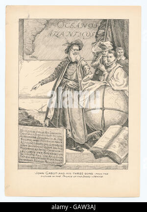 This painting is a depiction of John Cabot, the Venetian explorer ...