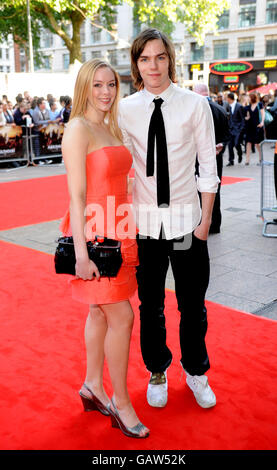 Nicholas Hoult and sister Rosanna Hoult arrive for the World Premiere ...