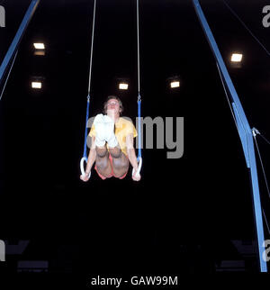 Gymnastics. Aleksandr Dityatin Stock Photo - Alamy