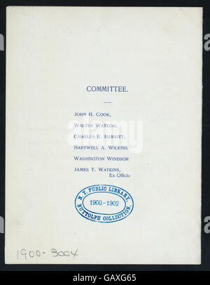 The 11th Annual Banquet of the Harlem Republican Club was held at the ...