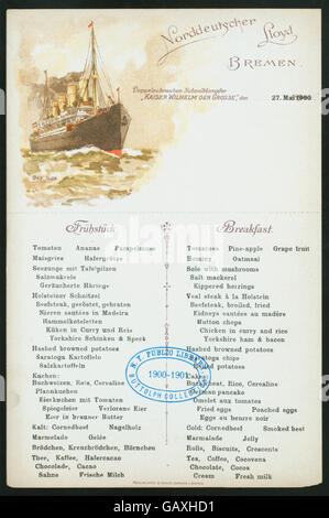 The S.S. Bremen was a German luxury ocean liner known for its speed and ...