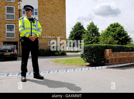 Shakilus Townsend murder Stock Photo - Alamy