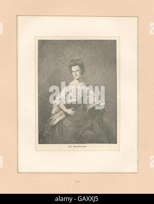 Mrs. Benjamin Rush Stock Photo - Alamy