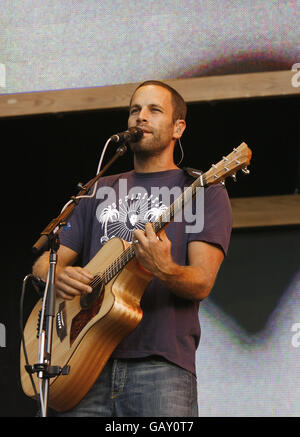 Jack Johnson Concert - Hyde Park Stock Photo - Alamy