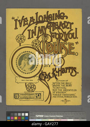 A romantic expression directed to someone named Evaline. The title ...