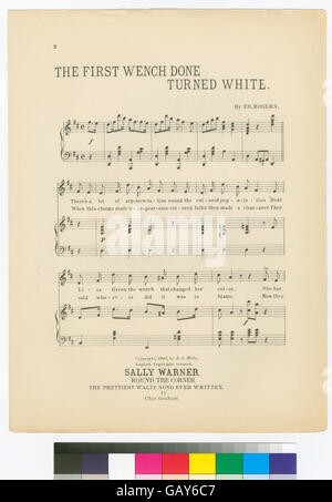 'The First Wench Done Turned White' is a historical song reflecting ...