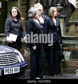 The funeral of Amy and Owen Philcox at All Saints Church in Daresbury ...