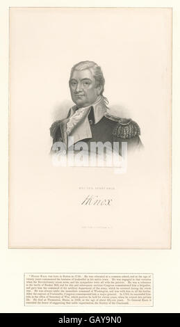 Major General Henry Knox was a key figure in the American Revolution ...