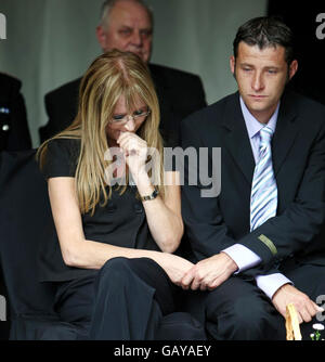 Carol Swindells with friend Neil Tyers and daughter Kelly (left) at the ...