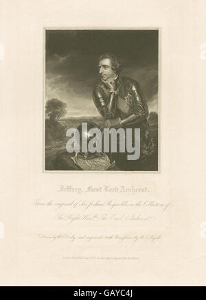Jeffrey Amherst, First Lord Amherst, was a British Army officer and ...