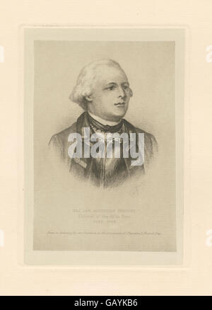 Major General Augustine Prevost, a British Army officer and Colonel of ...